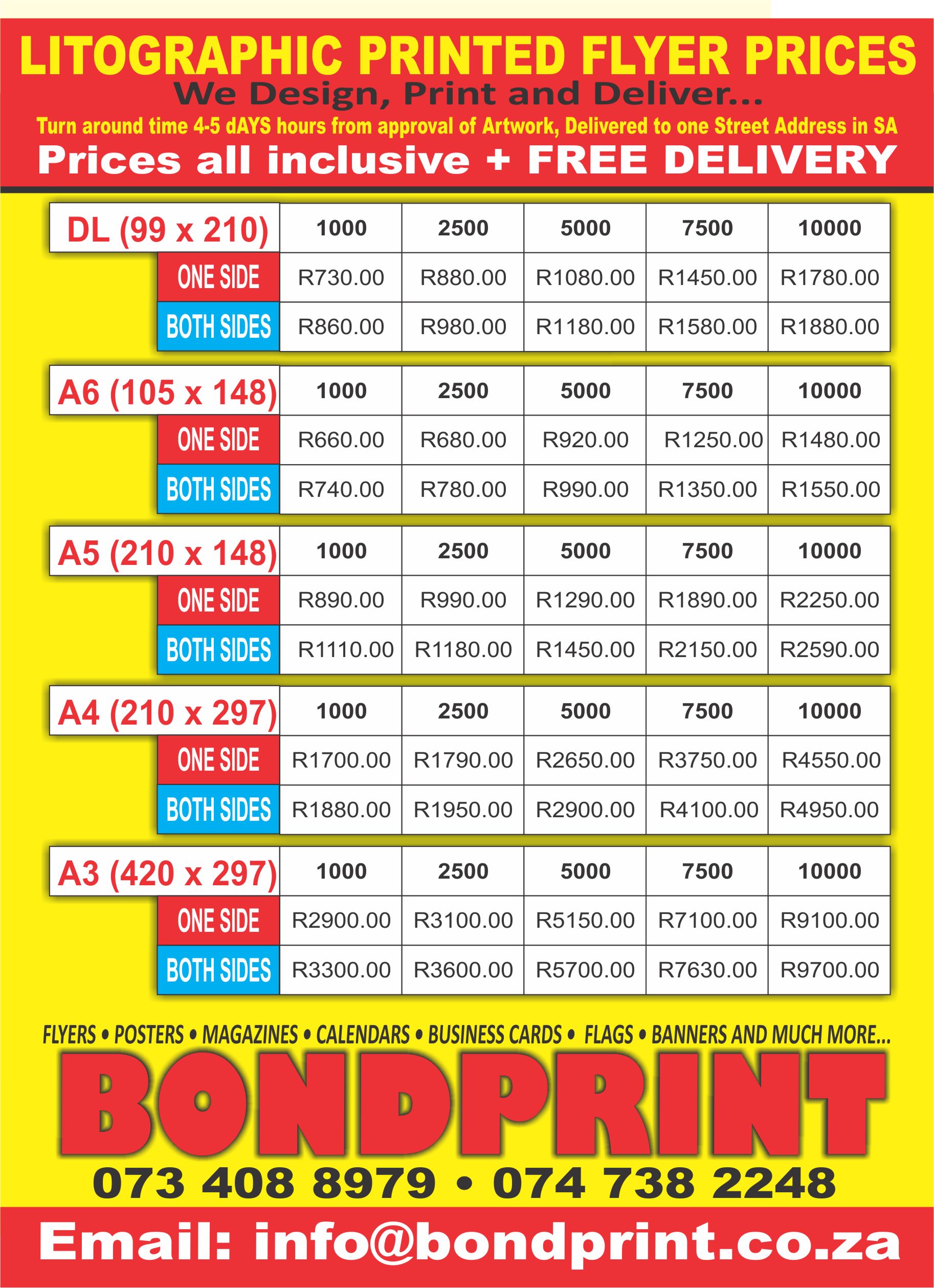 Flyers – BONDPRINT